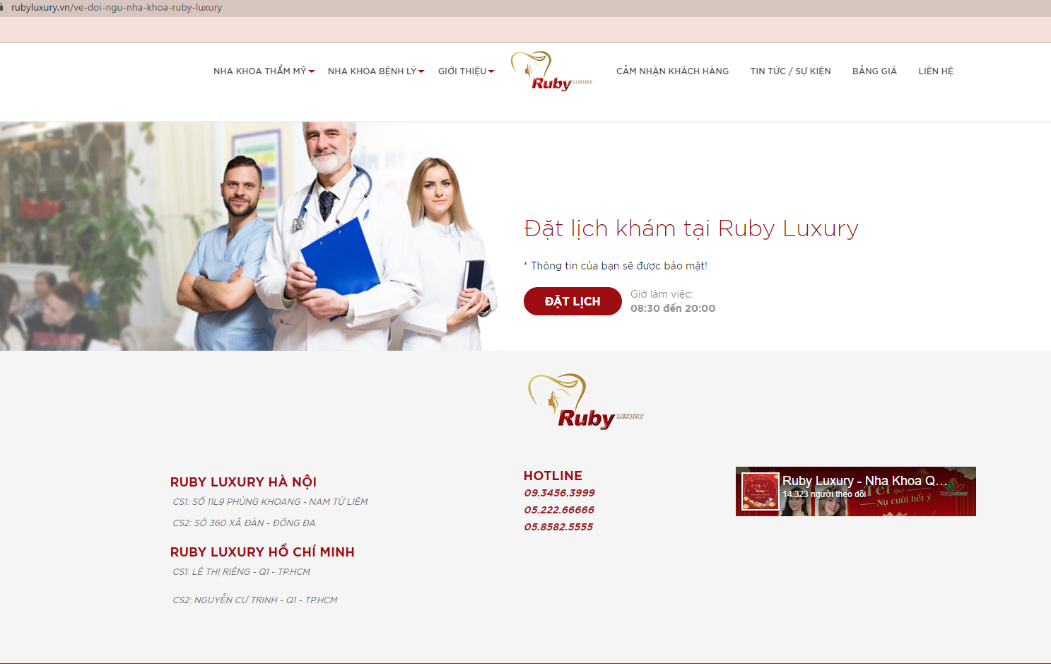 Nha khoa Ruby Luxury ở TP.HCM ngang nhiên hoạt động trái phép | Sức ...